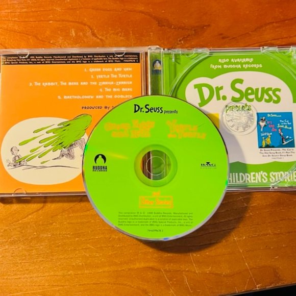 Buddha Records | Toys | Dr Seuss Presents Green Eggs Ham By Dr Seuss Cd ...